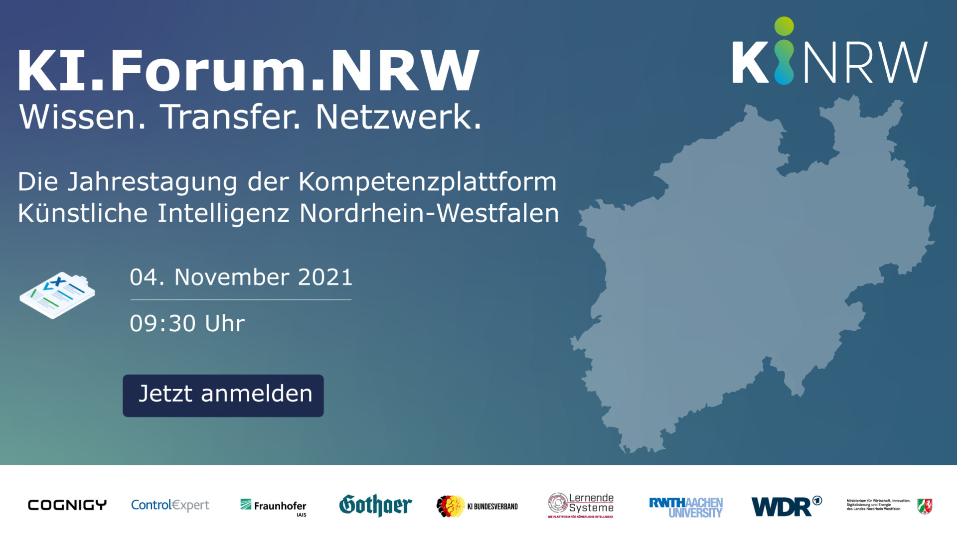 KI.Forum.NRW - Die Jahrestagung von KI.NRW 2021