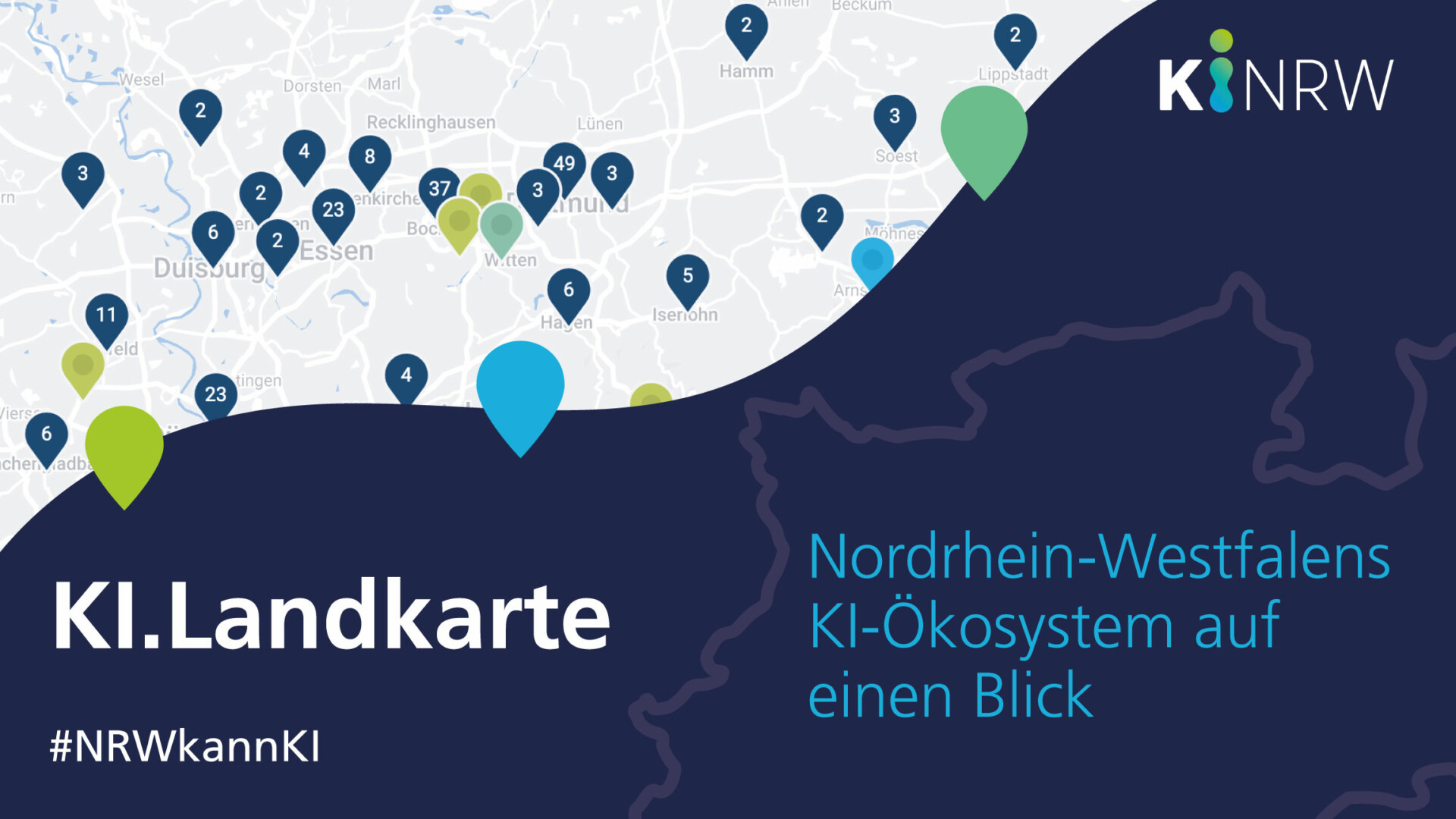 KI.Landkarte | Nordrhein-Westfalens KI-Ökosystem – KI.NRW