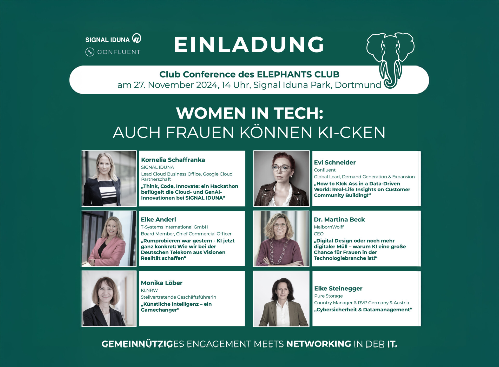 KI.NRW auf der Club Conference – Woman in Tech – KI.NRW