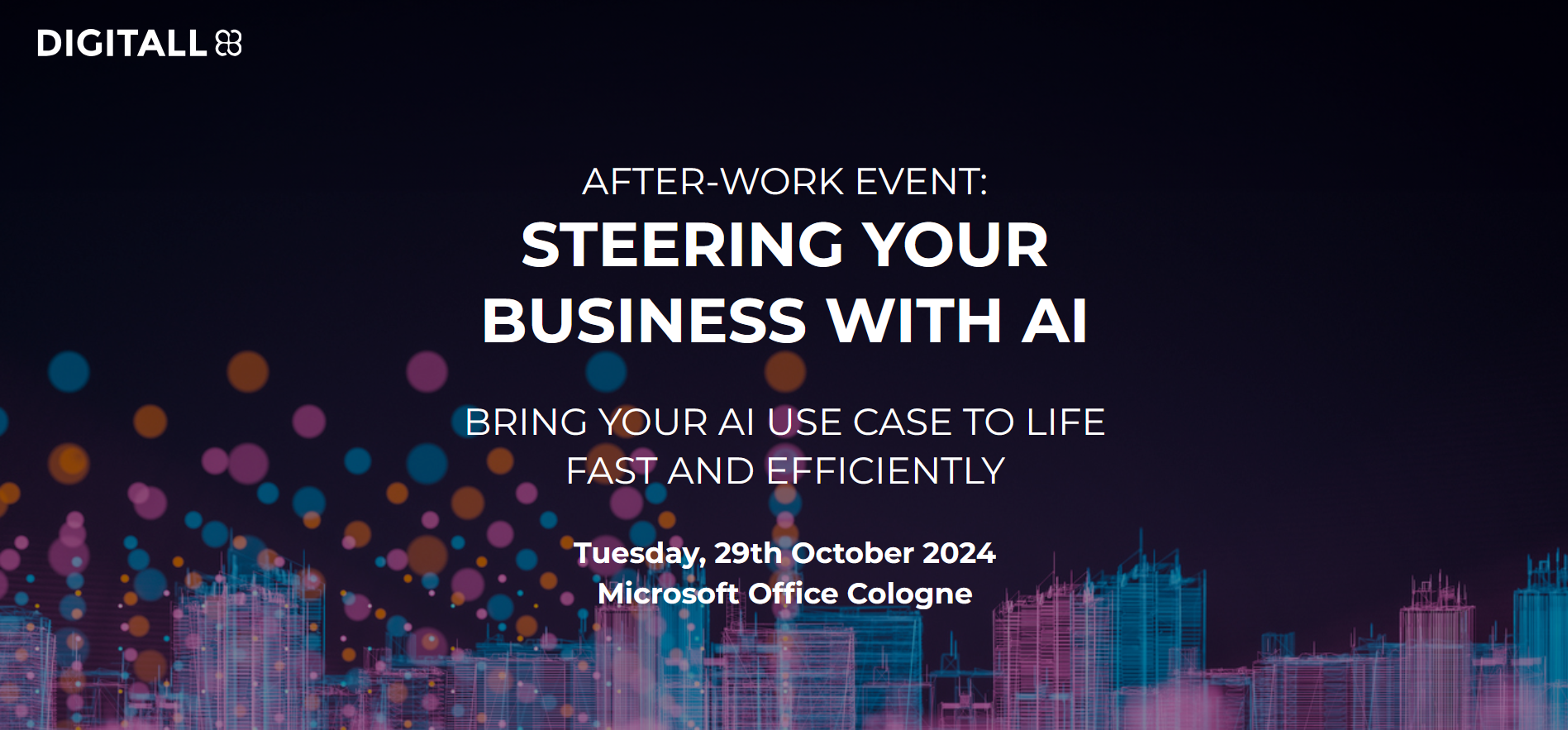 After-Work-Event »Steering your business with AI« – KI.NRW